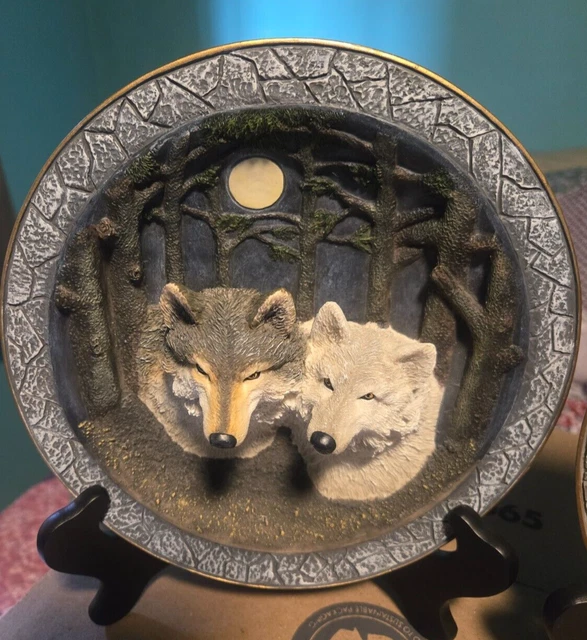 Collector Plates, Wolves, Wild Animals, Animals, Collectibles - PicClick