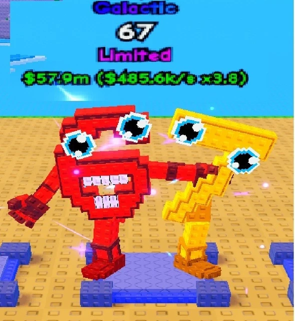 GALACTIC 67 plants vs brainrot roblox $5.00 - PicClick CA