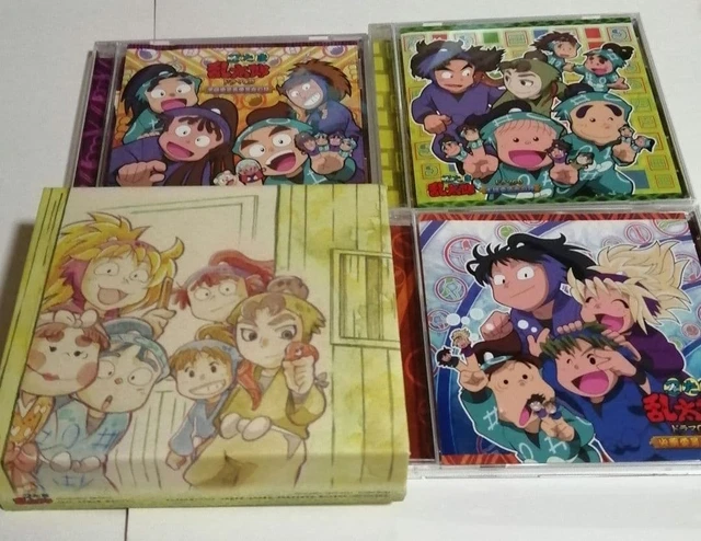 COFFRET CD DRAMATIQUE Nintama Rantaro avec cartes et boîte de rangement ...