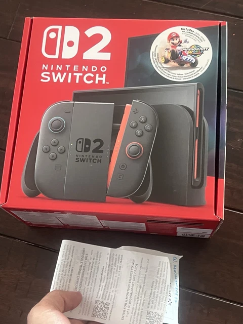 NINTENDO SWITCH 2 Mario Kart World Bundle NEW SHIPS SAME DAY WITH ...