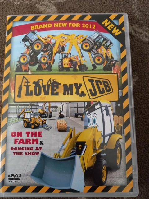 I LOVE MY Jcb On The Farm And Dancing At The Show Dvd Kids £6.99 ...