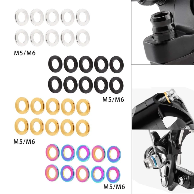 LOT DE 10 joints de pédalier pour potence, plateau, vélo de route ...