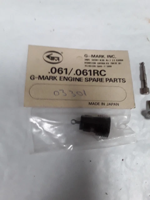 G-MARK 03CU IN Glow Model Airplane Engine New Old Stock Spares Bundle £ ...
