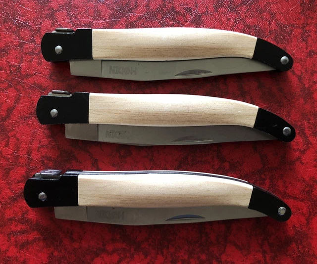 LOT 3 COUTEAUX pliants Hodin TBE EUR 12,00 - PicClick FR