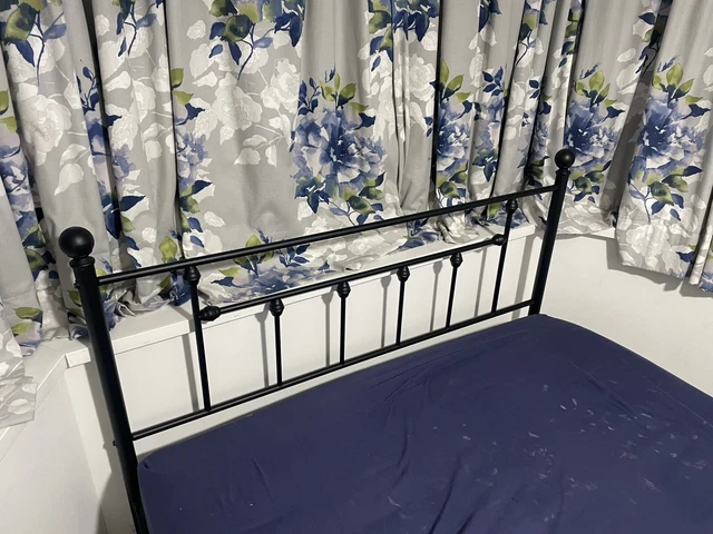 USED METAL DOUBLE bed frame £200.00 - PicClick UK