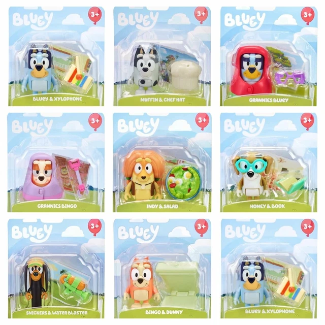 Bluey Grannies Bingo Honey Book Mackenzie Barky Boat Bluey Toys Bundle ...