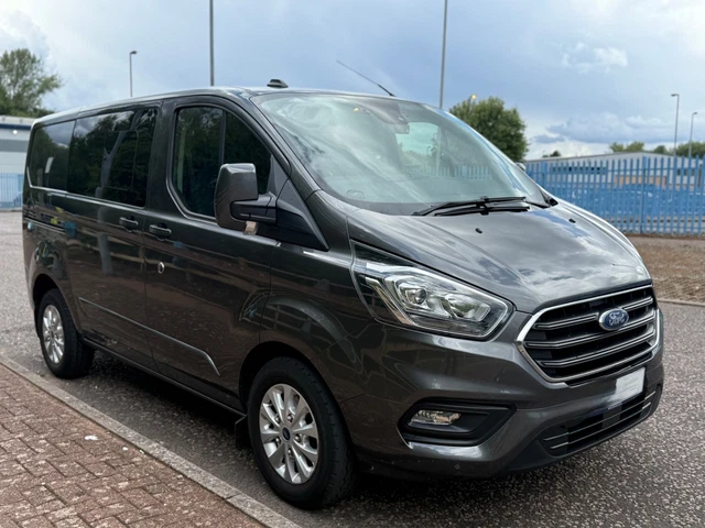 FORD TRANSIT CUSTOM 320 Limited FACTORY CREW CAB 2020 NO VAT £15,495.00 ...