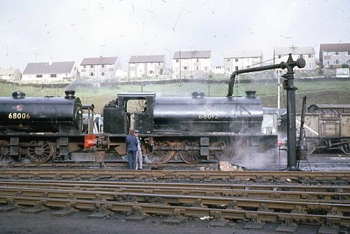 ORIGINAL COLOUR SLIDE of 68012 ER J94 class steam loco £5.40 - PicClick UK
