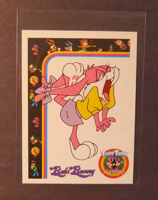 1992 TINY TOON Adventures Biography Card - Babs Bunny $1.30 - PicClick CA