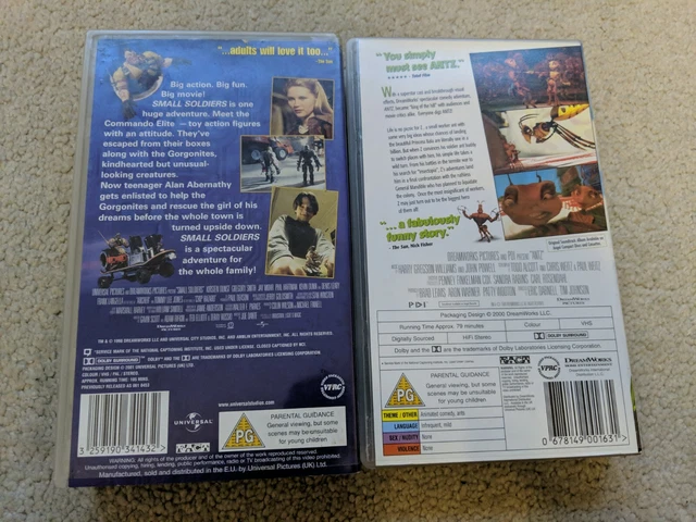 SMALL SOLDIERS / Antz (VHS) Video tapes Vintage retro £4.99 - PicClick UK