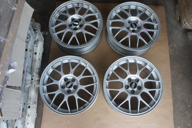 JDM 17& BBS RG345 mesh rims wheels for Subaru gc8 sti impreza wrx gf8 ...