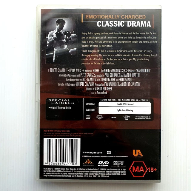 ROBERT DE NIRO 5 x DVD Gift Bundle, Action Thriller, Raging Bull, Heat ...