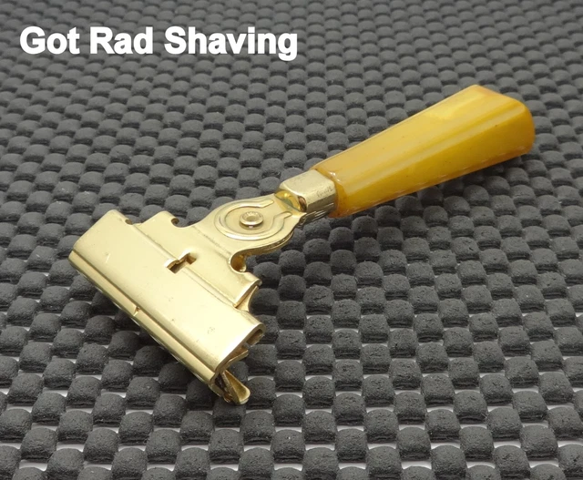 VINTAGE SCHICK INJECTOR TYPE E Single Edge Safety Razor Nice & Clean ...