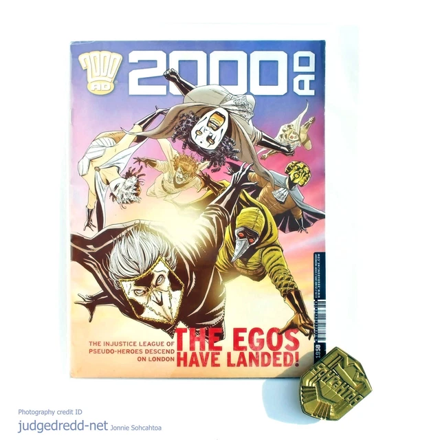 2000AD PROG 1958 Judge Dredd Comic Issue Very Good to Excellent ...