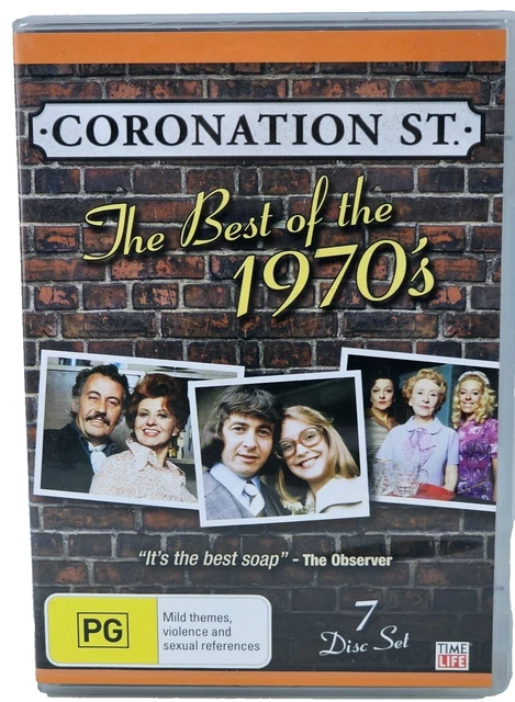 CORONATION STREET: THE Best of the 1970's (DVD, 1970) TV Series ...