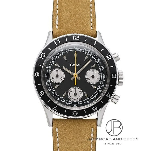 GALLET HOUR CAISSE Enregistreuse Chronographe cal.7736 1970s 38mm Homme ...