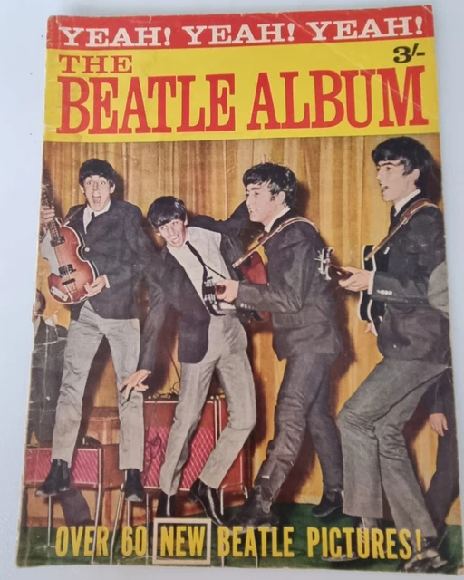 RARE VINTAGE OZ 1964 Yeah! Yeah! Yeah! The Beatles Album magazine $40. ...