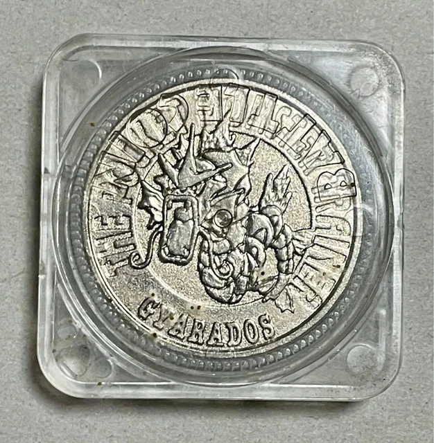 POKÉMON BATTLE COIN Gyarados Medal Pokémon #f0eda3 $210.48 - PicClick AU