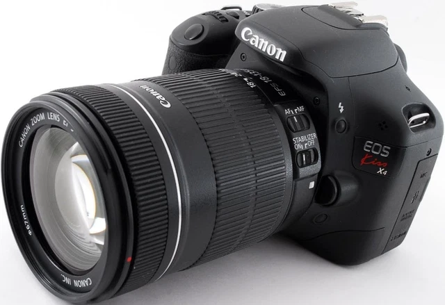 CANON EOS KISS X4 Camera Kit with 18-135mm Zoom Lens and WiFi SD Card ...