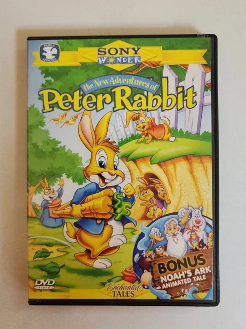 ENCHANTED TALES NEW Adventures of Peter Rabbit DVD Cartoon Easter Bunny ...