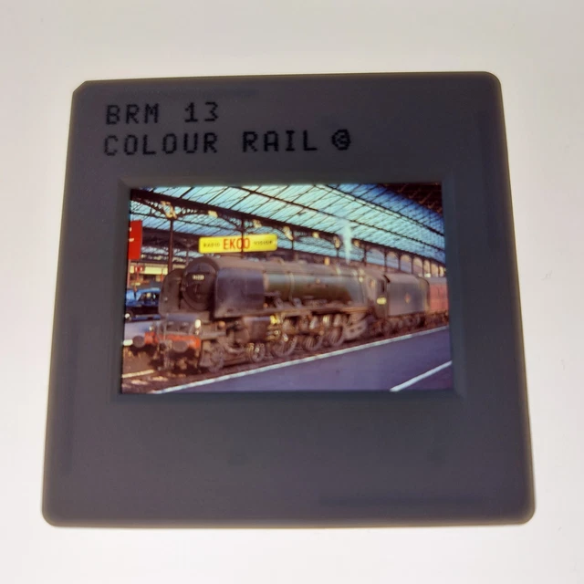 COLOUR-RAIL SLIDE REF BRM13 BR 46220 Euston 1961 £2.49 - PicClick UK