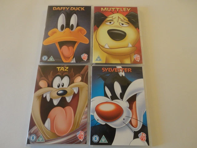 LOONEY TUNES DVDS - Sylvester - Daffy Duck - Muttley and Taz - Warner ...