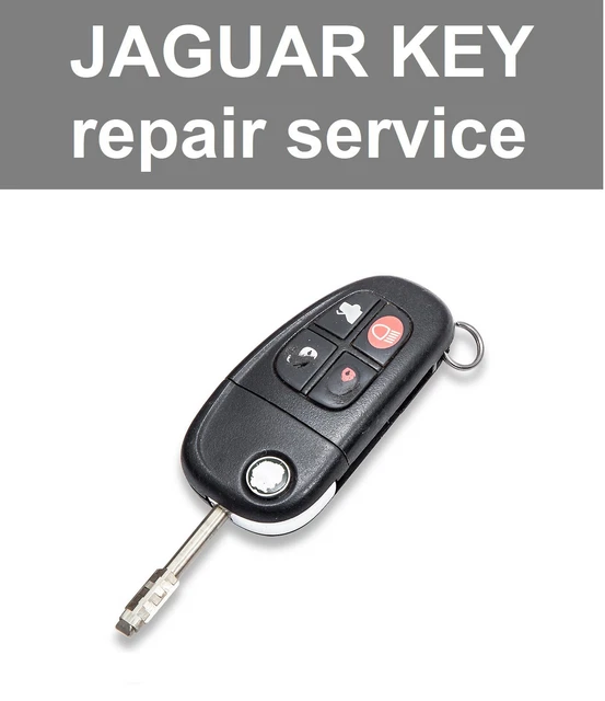 JAGUAR X S Type XJ6 XJ8 XJR XK8 XKR Car Key Fob Repair Fix Rubber Pad ...