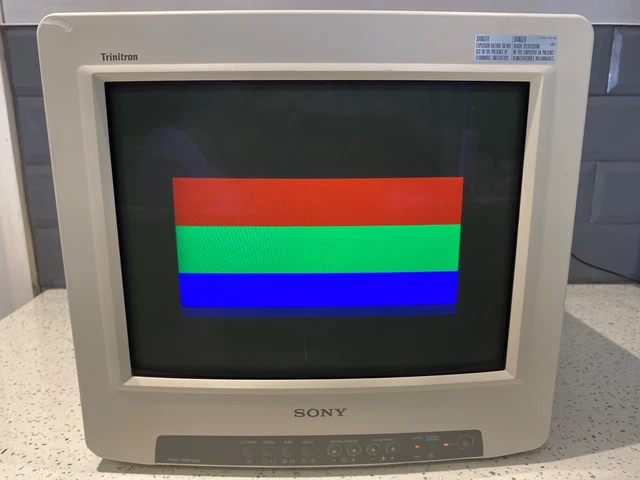 SONY TRINITRON PGM-100P1MD Pvm Bvm Monitor Gaming Crt Display ...