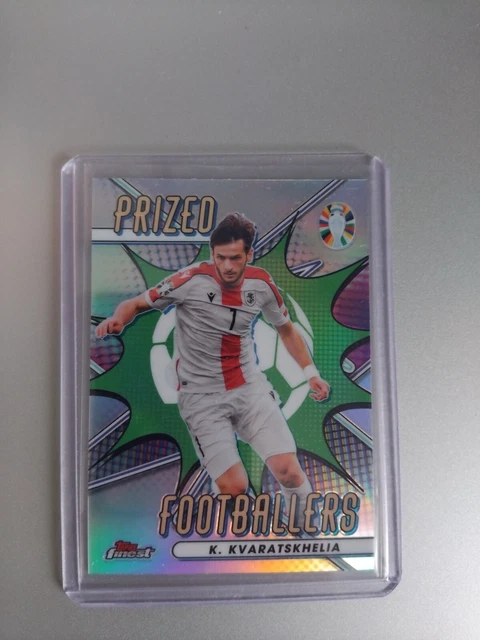 TOPPS FINEST GEORGIA EURO 2024 Khvicha Kvaratskhelia wertvolle ... TOPPS FINEST GEORGIA EURO 2024 Khvicha Kvaratskhelia wertvolle ...