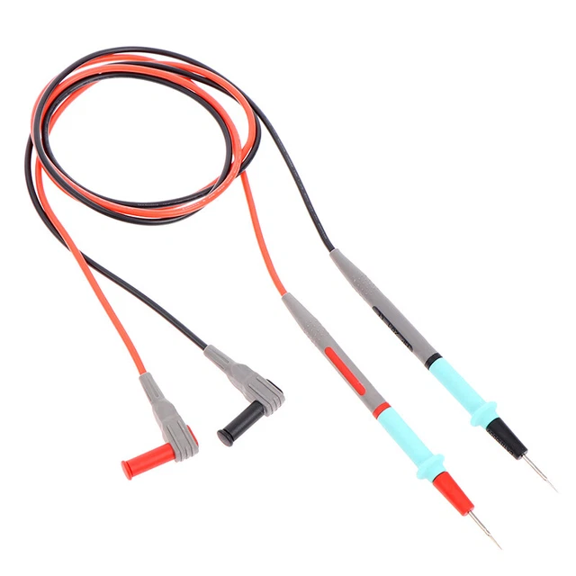 SILICONE TEST LEAD High-precision Measurement Multimeter Probe Pin Wire ...