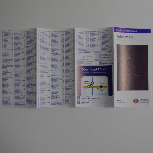 LONDON UNDERGROUND TFL pocket tube map September 2021 Helen Cammock sit ...