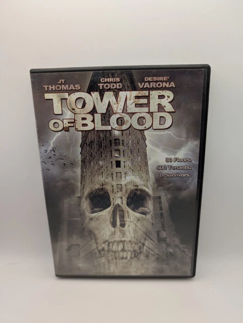 TOWER OF BLOOD ~ DVD Horror Gore Murder Mental Hospital Psycho Killer ...