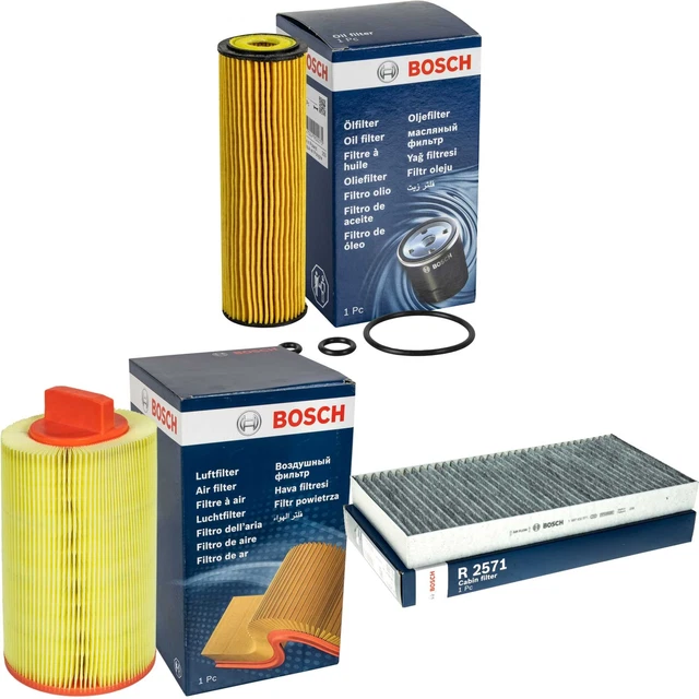 BOSCH INSPECTION SET Filtre à Huile Air Filtre D'Habitacle pour ...