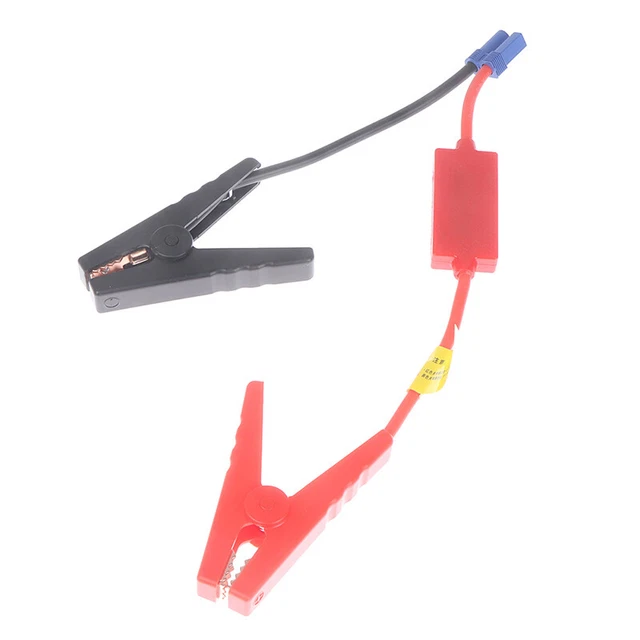 BATTERY CLIP CONNECTOR Emergency Jumper Cable Clamp Booster 12V Car ...