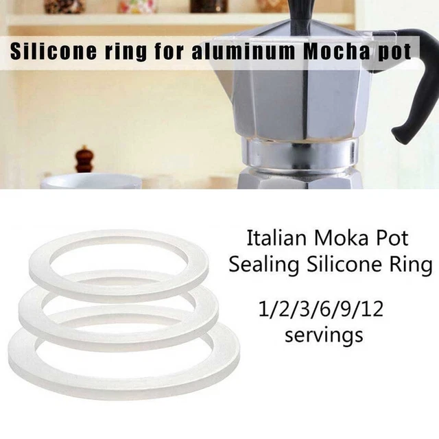 REPLACEMENT MOKA EXPRESS Seal Cafe Coffee Tools Hot Sale 1/2/3/6/9/12 ...