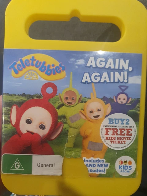 THE TELETUBBIES AGAIN, Again! Rare Dvd Kids Children's Cult Bbc Tv 2005 ...
