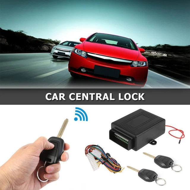 12V CAR KEYLESS Entry System Auto Door Lock Remote Control Central Kit ...