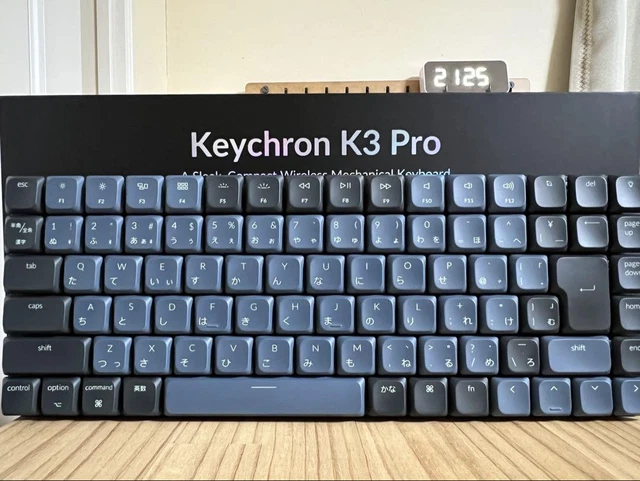 KEYCHRON K3 PRO Wireless Mechanical Keyboard RGB JIS Layout Brown ...