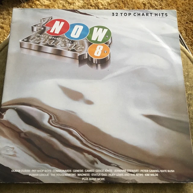 NOW THAT'S WHAT I Call Music 8 - 32 Chart Hits Compilation - 12" Double ...