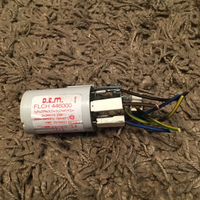 CANDY CM1/146 WASHING Machine Power Feed Filter EMI Filter FLCH446000 ...