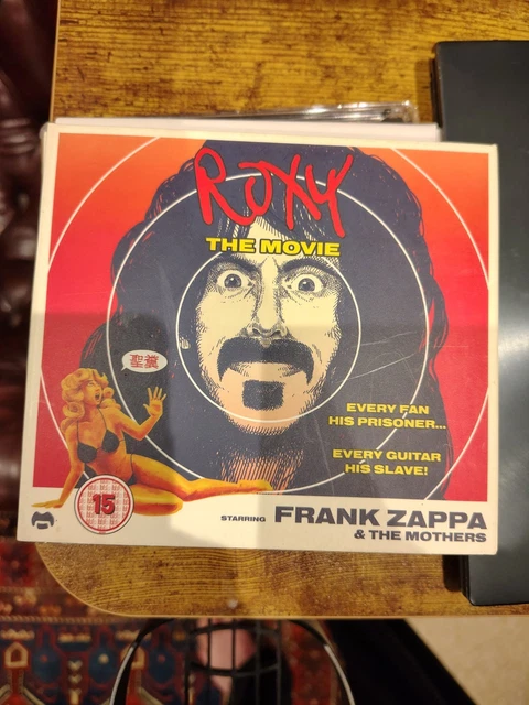 FRANK ZAPPA - Roxy The Movie Region 0 NTSC DVD with CD 2015 Eagle ...