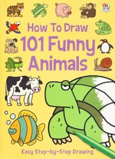 HOW TO DRAW 101 Funny Animals £3.08 - PicClick UK