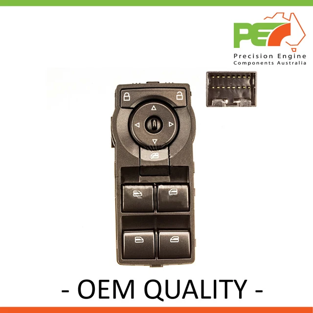 WINDOW SWITCH PANEL - Console For Holden Commodore Ve Series1 Sv6 3.6l ...