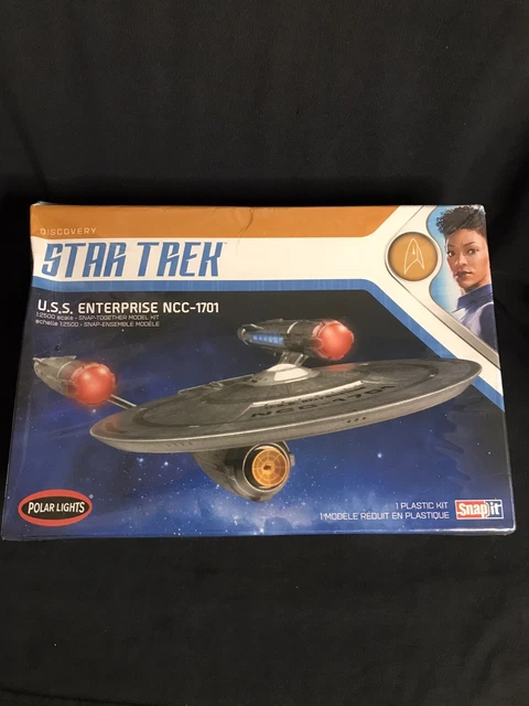 POLAR LIGHTS STAR Trek Discovery USS Enterprise NCC-1701 SCA 1:2500 ... POLAR LIGHTS STAR Trek Discovery USS Enterprise NCC-1701 SCA 1:2500 ...