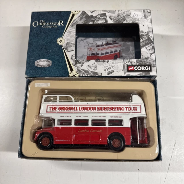 CORGI CONNOISSEUR COLLECTION 35102 AEC Routemaster Open Top - London ...