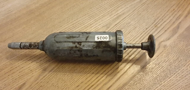 VINTAGE TECALEMIT BLUE Spot Grease Gun GC3021 JAGUAR XK120/140 Many ...