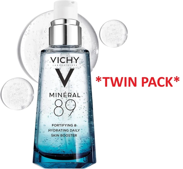 VICHY MINERAL 89 Daily Booster 50ml Twin Pack – BBD 12/2026 Plumping ...