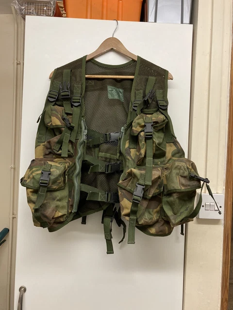 BRITISH ARMY DPM Ops Waistcoat Chest Rig Military Surplus Airsoft ...