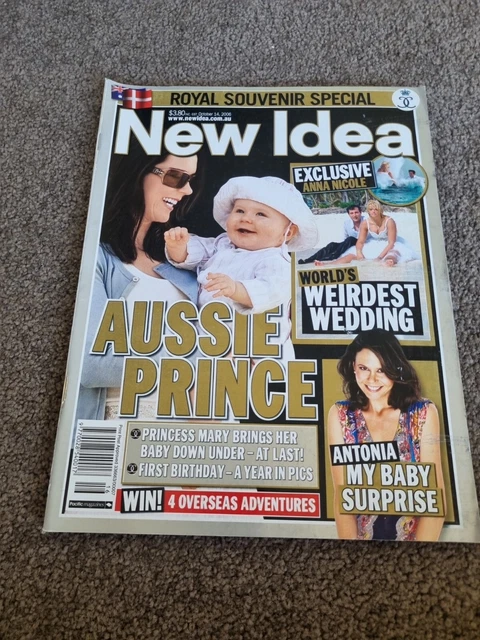 NEW IDEA MAGAZINE October 2006-Elle Macpherson-Princess Mary-Nicole ...