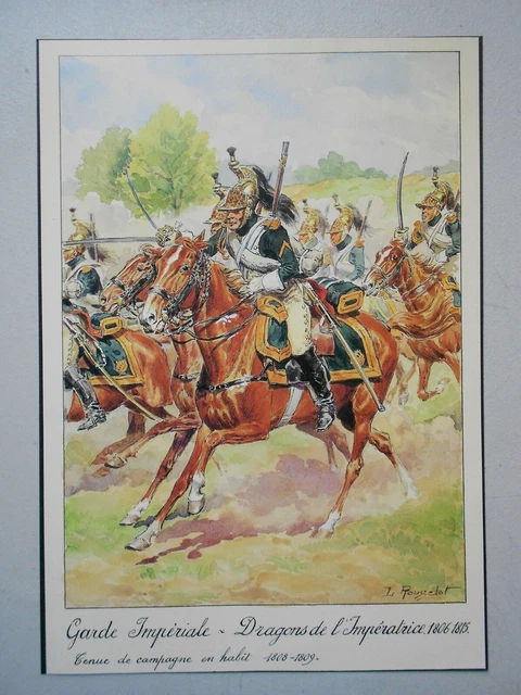 NAPOLEON'S ELITE CAVALRY Print-Garde Imperiale :Dragons De L ...